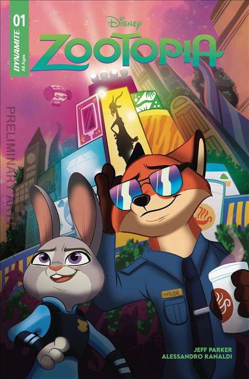 Zootopia (Dynamite) #1A VF ; Dynamite Comic Book - Walmart.com