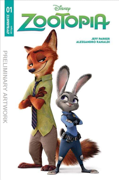 Zootopia (Dynamite) #1K VF ; Dynamite Comic Book - Walmart.com