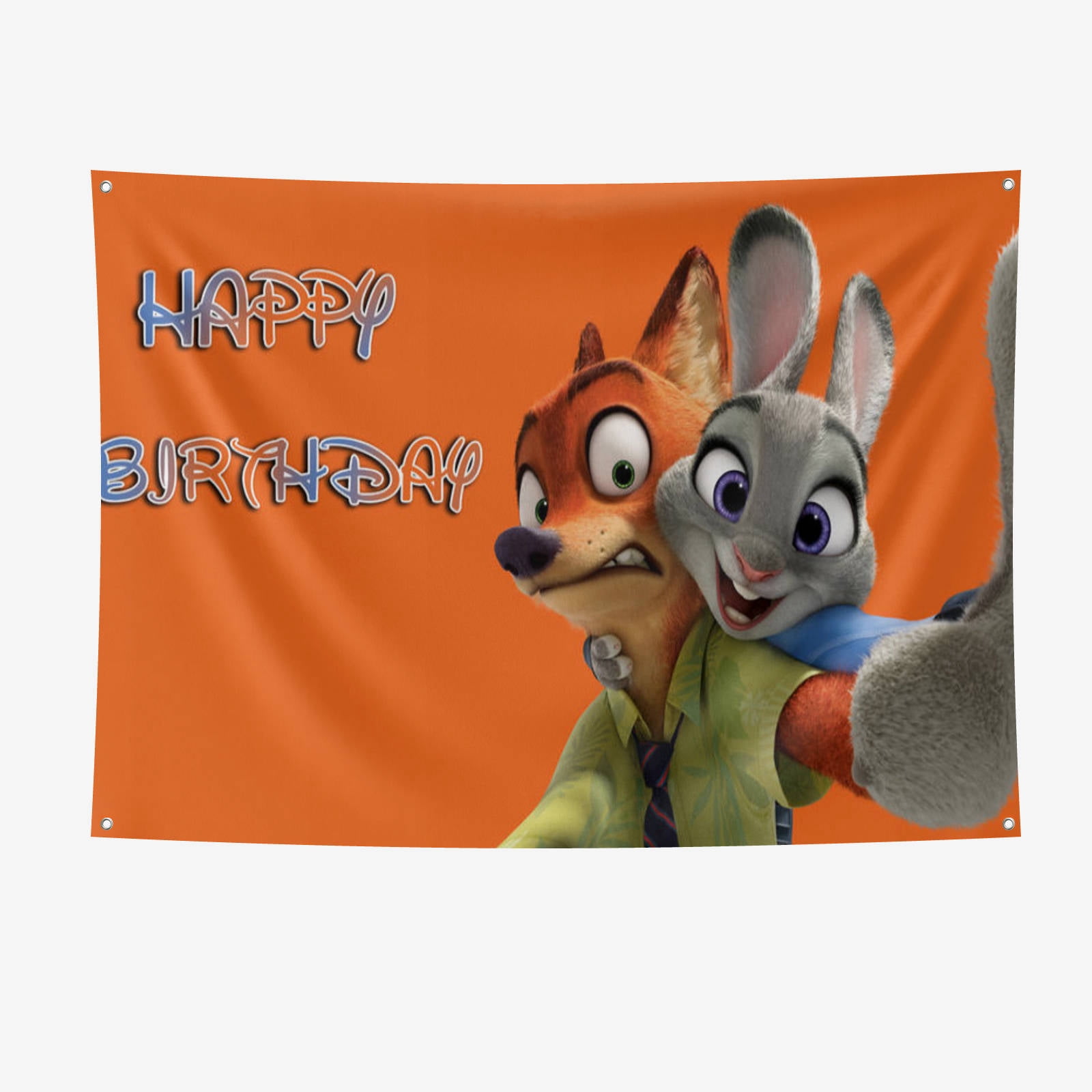 Zootopia Festival Backdrop Party Banner 7x5ft Party Supplies Large Size ...