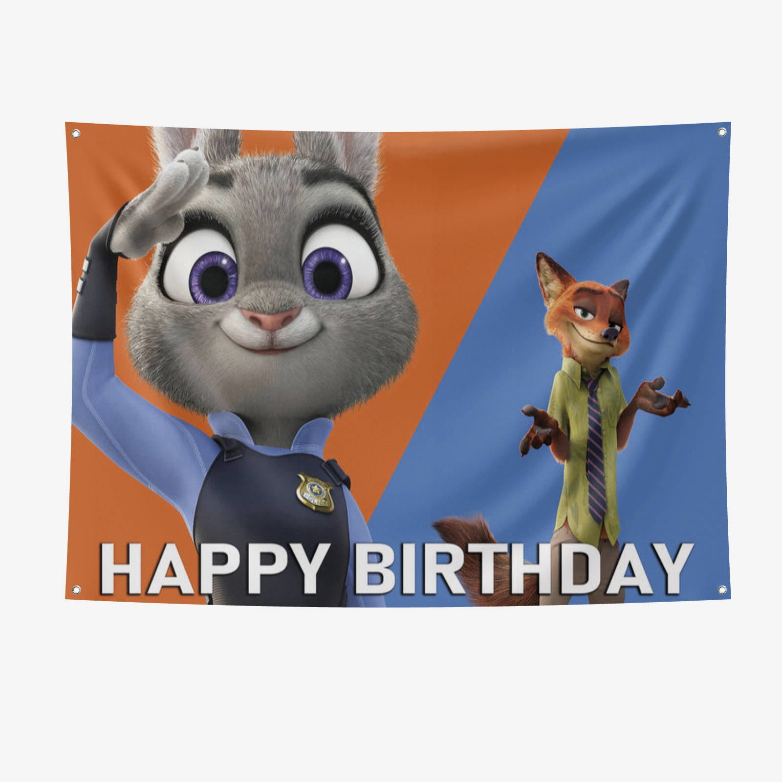 Zootopia Festival Backdrop Party Banner 7x5ft Party Supplies Large Size ...