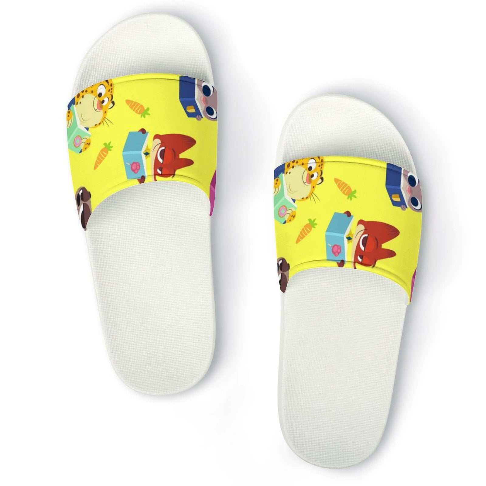 Zootopia House Slides Non Slip Quick Drying Shower Sandals Bathroom ...
