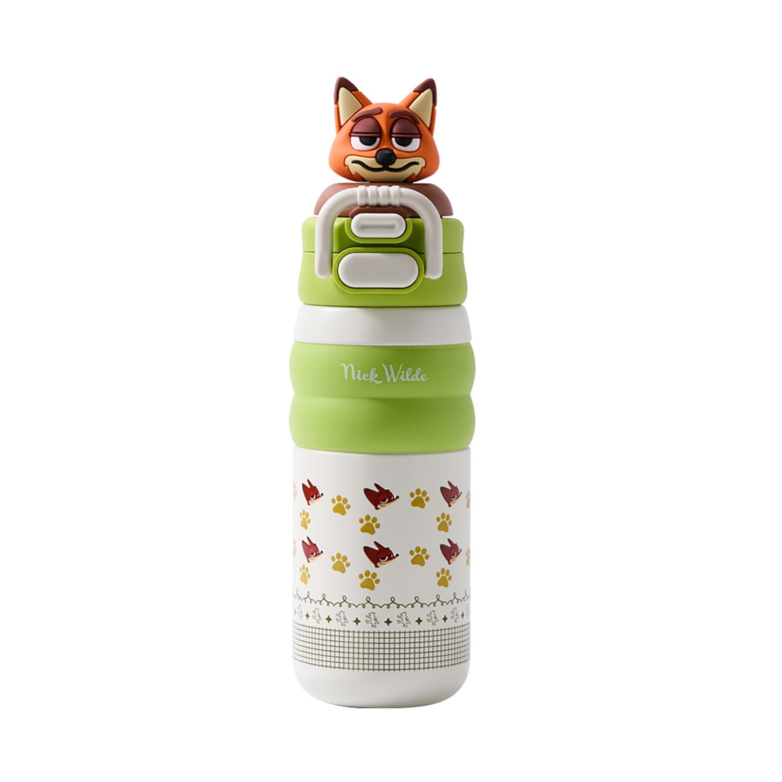Zootopia Insulated Tumblers with Cartoon Bunny Character Lid and Secure ...