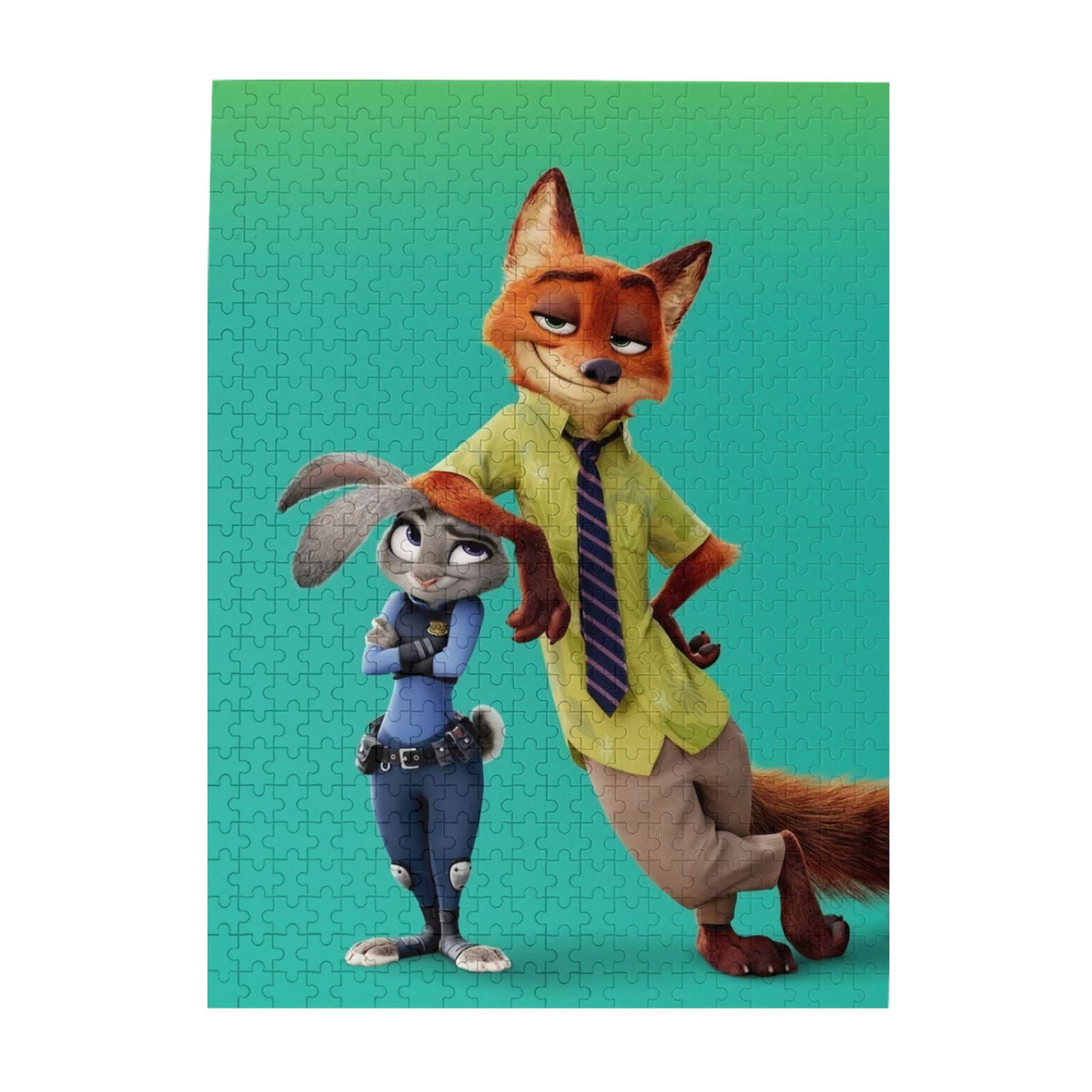 Zootopia Jigsaw Puzzle 300 Piece Colorful Puzzle Toy Home Decor Funny ...