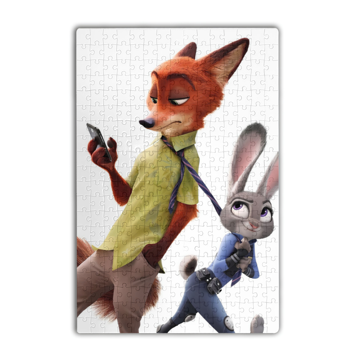 Zootopia Jigsaw Puzzle 300 Pieces, Cartoon Perfect Interlocking Dust ...