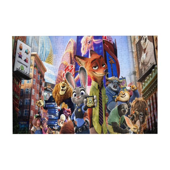 Zootopia Jigsaw Puzzle,300 puzzle pieces Gift Toys Art Home Decor ...