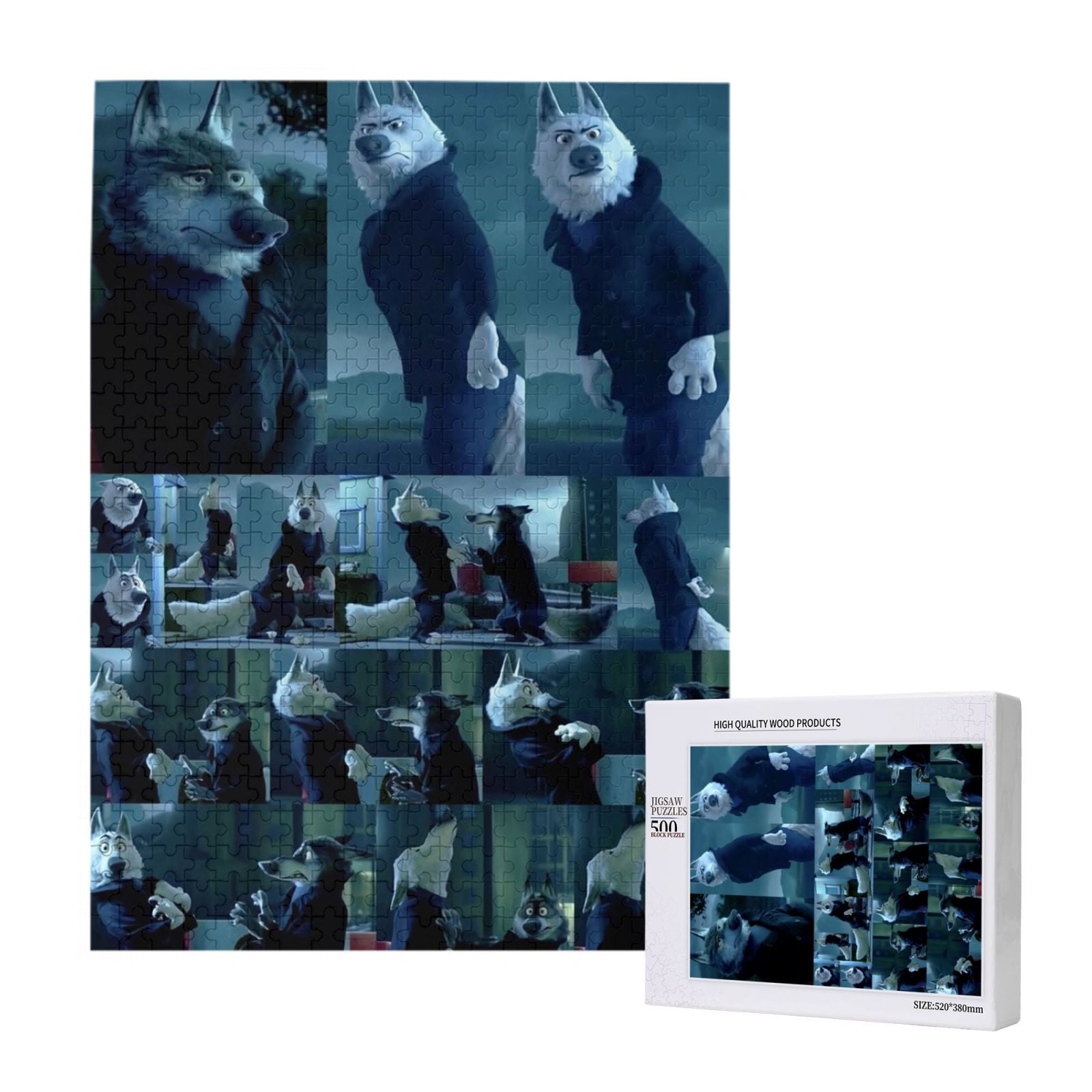 Zootopia Jigsaw Puzzle Interactive Brain Teaser Board Game for Adults ...