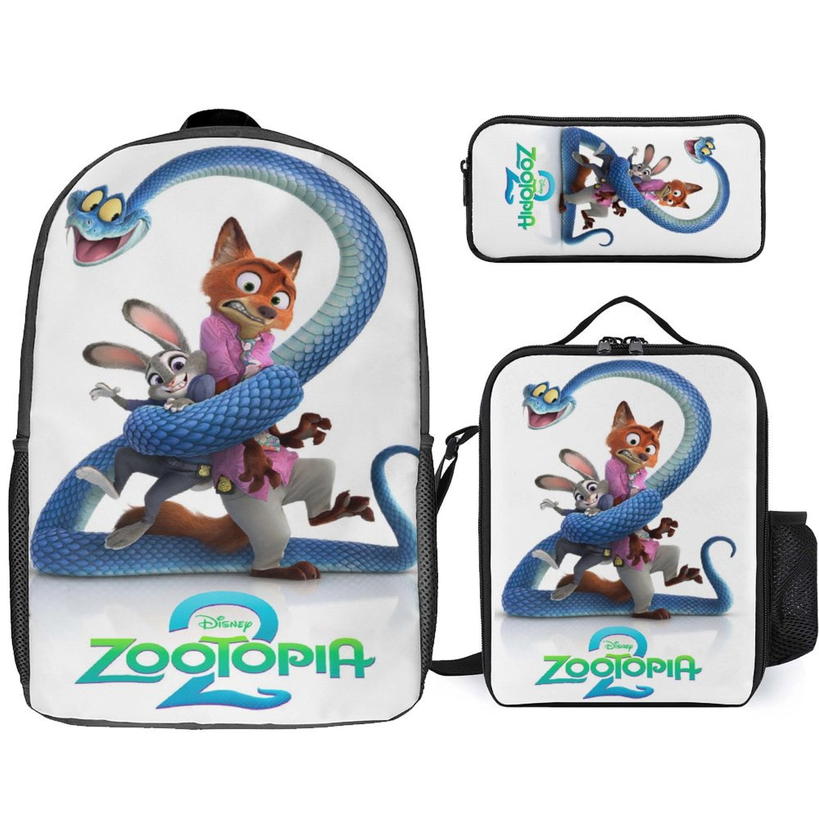 Zootopia Judy Casual Backpacks 3pcs Set Shoulder Bas Daypack Lunch Bags Pencil Case Travel Work ...
