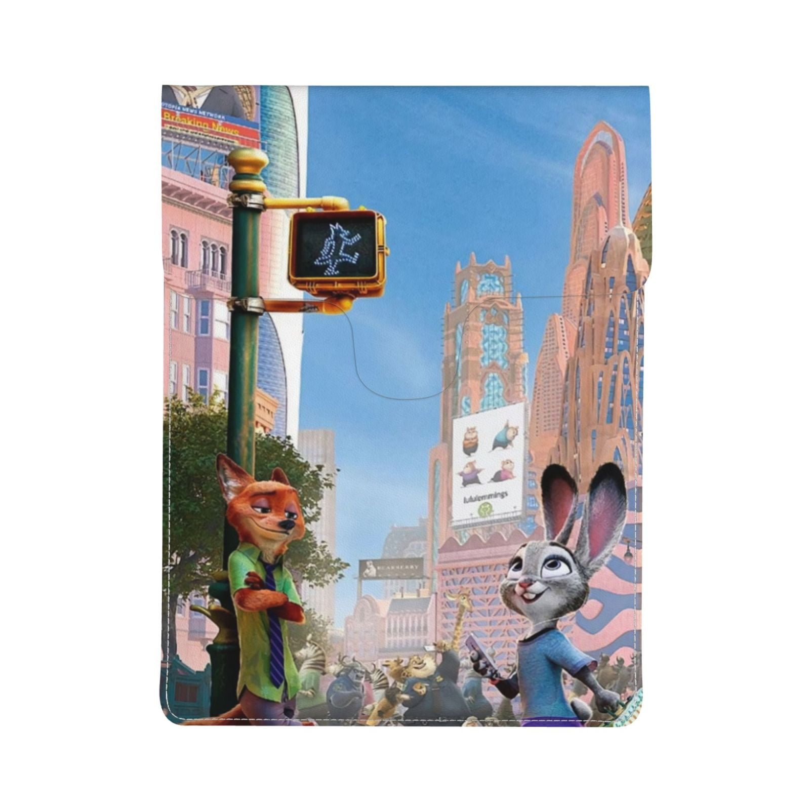 Zootopia Leather Laptop Sleeve Computer Case Notebook Cover -13-Inch ...