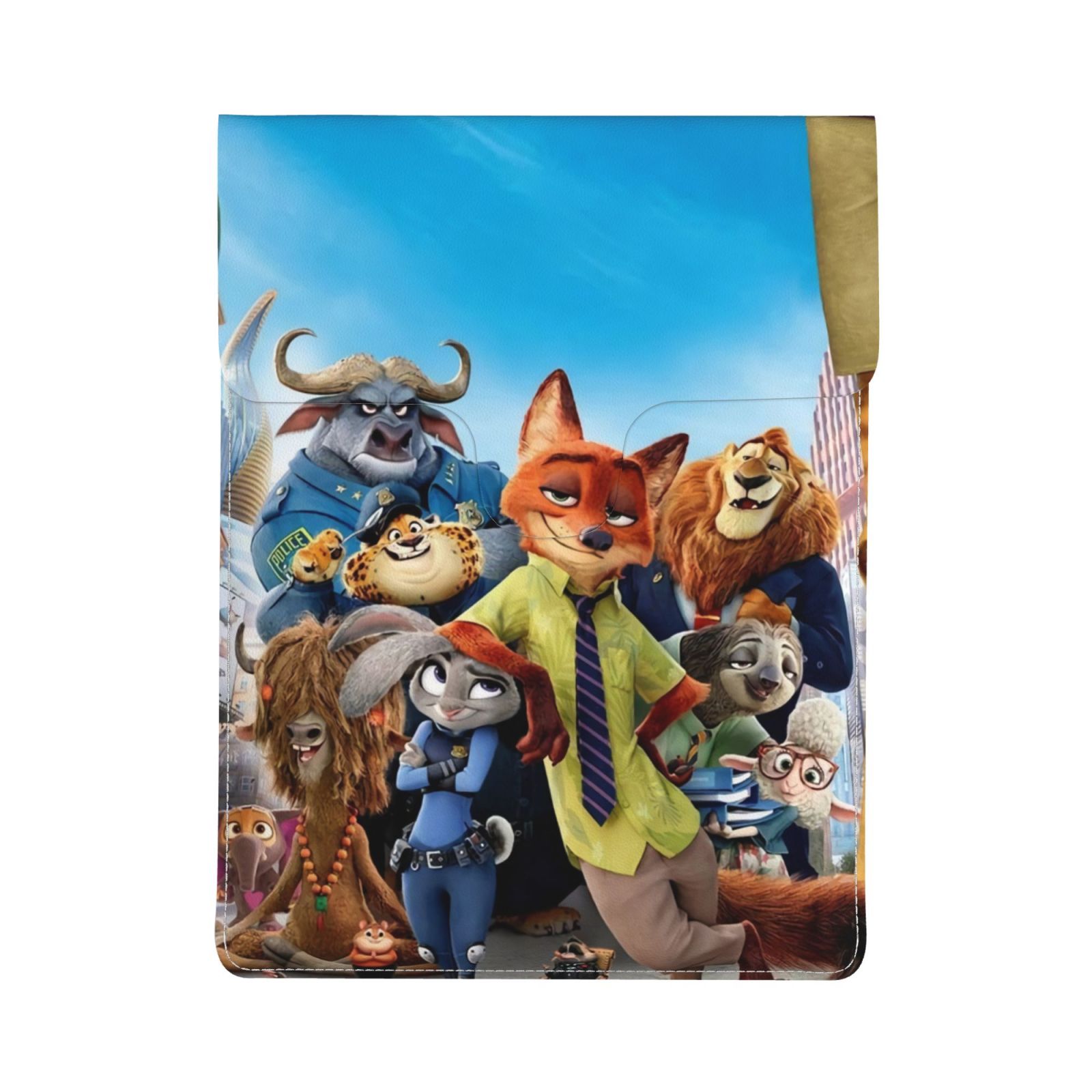 Zootopia Leather Laptop Sleeve Computer Case Notebook Cover -13-Inch ...
