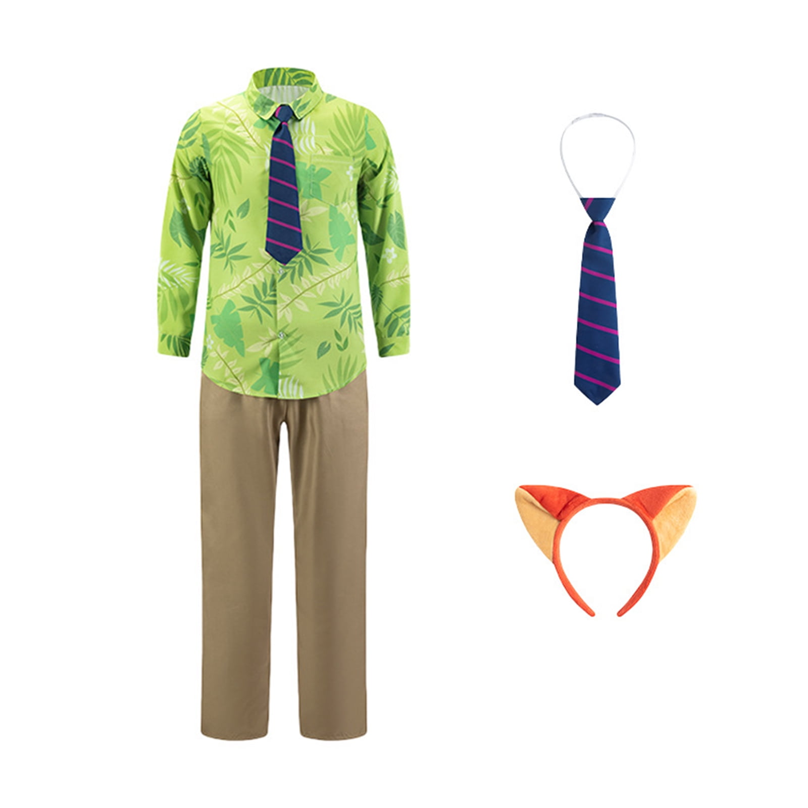 Zootopia Nick Clothes Zootopia Merch Zootopia Suit Zootopia Shirt+Pants ...