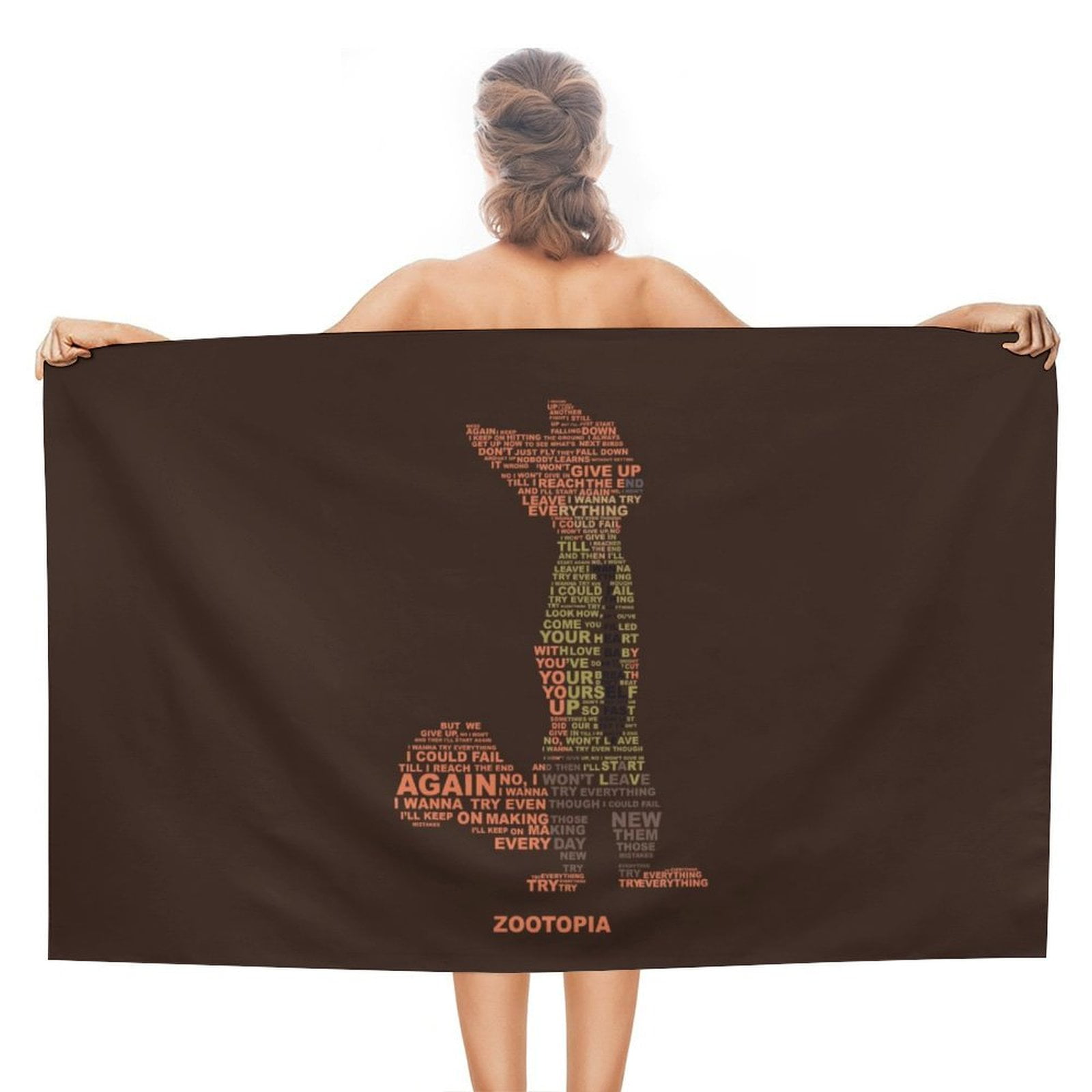 Zootopia Nick Wilde Beach Towel Blanket Oversized Pool Towel Sand-Free ...