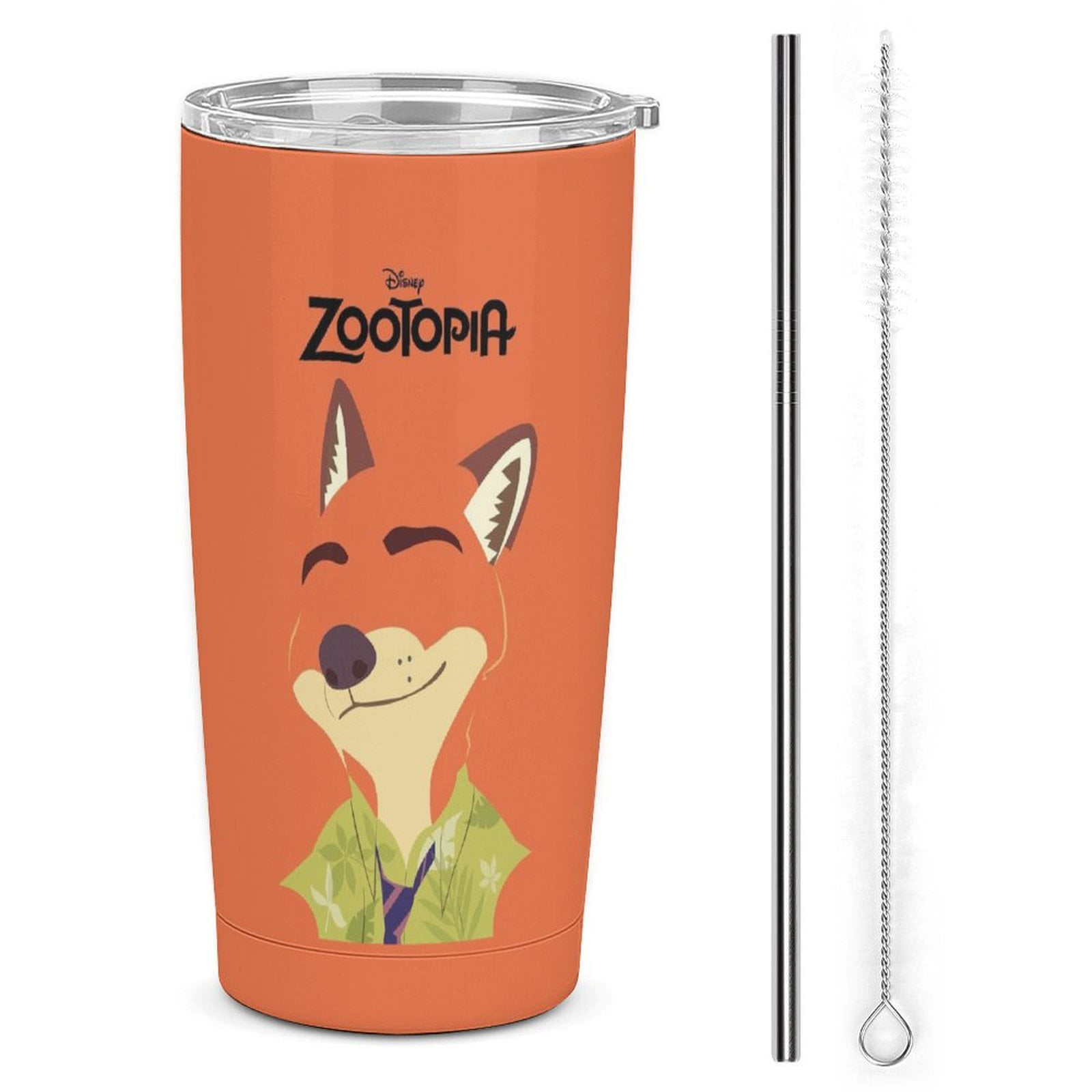 Zootopia Nick Wilde Travel Coffee Mug Travel Tumbler Cup 20 OZ Tumbler ...