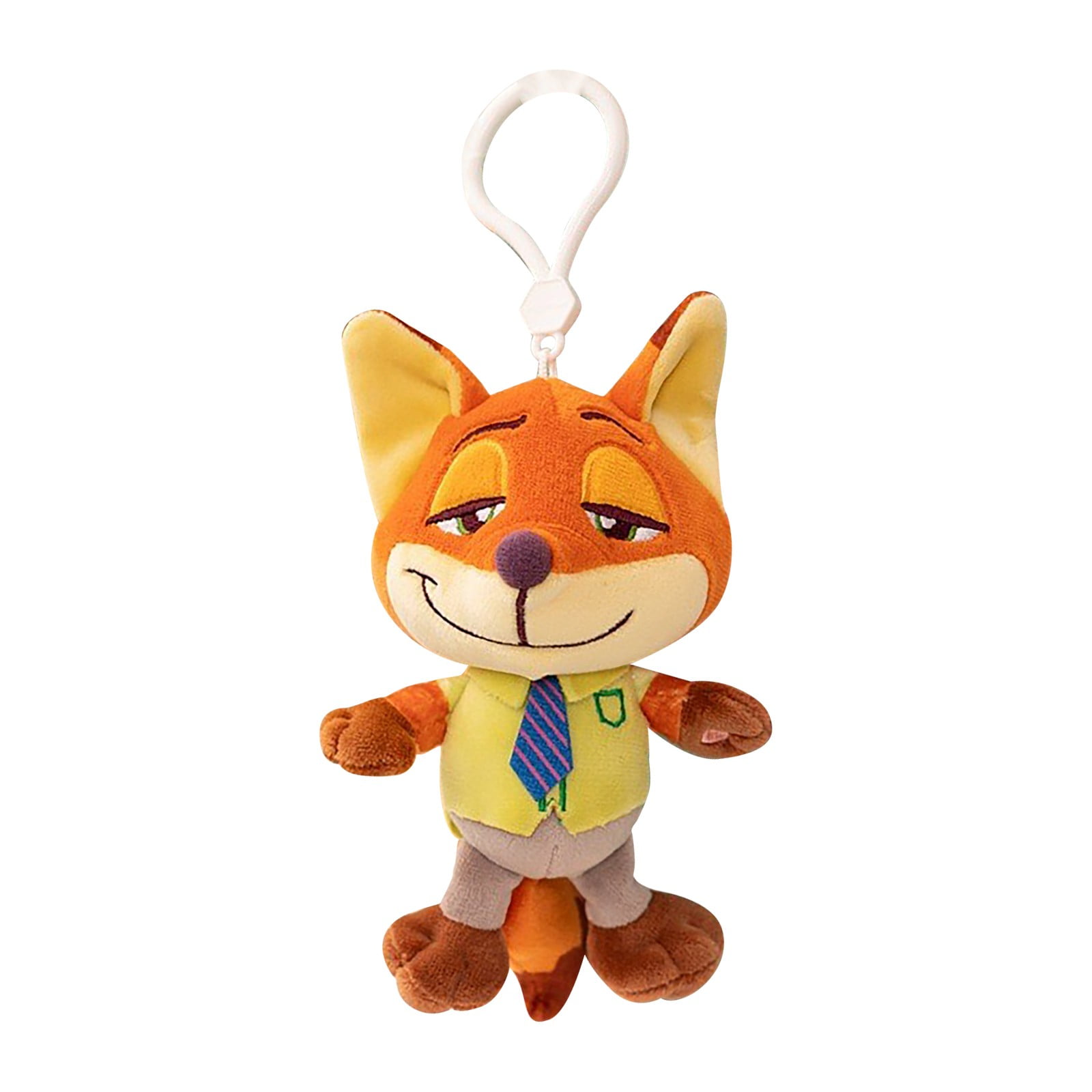 Zootopia Plush Keychain Set - Judy Hopps & Nick Wilde, Soft Mini Stuffed Animal Toys - Walmart.com