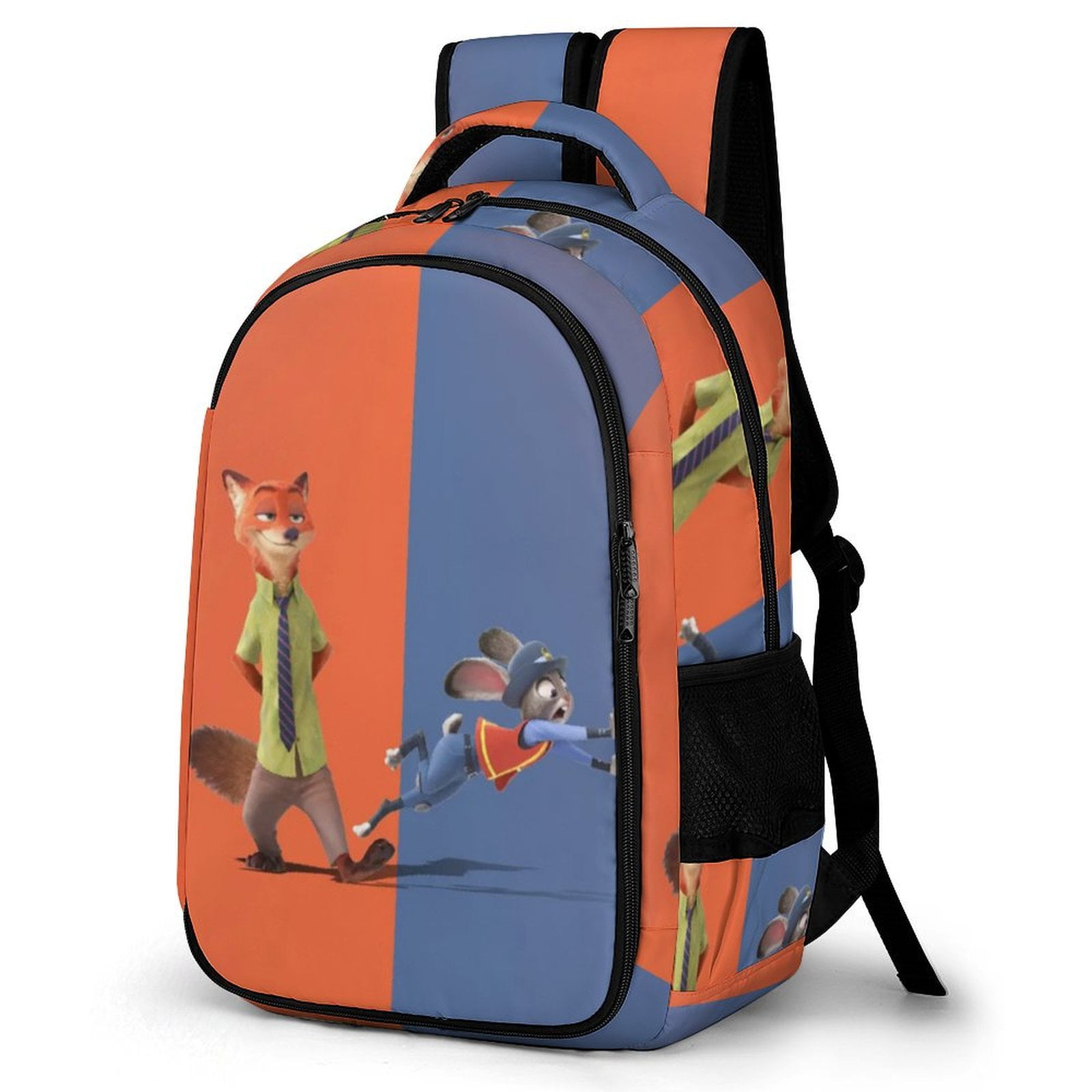 Zootopia School Bag Laptop Backpack Bookbag Satchel Multipurpose Large ...