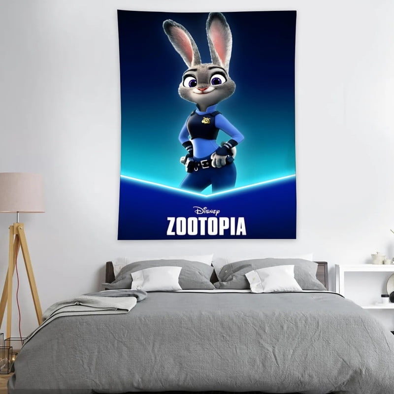 Zootopia Tapestry 40 x 60 Inches With Vivid Colors Realistic Details ...