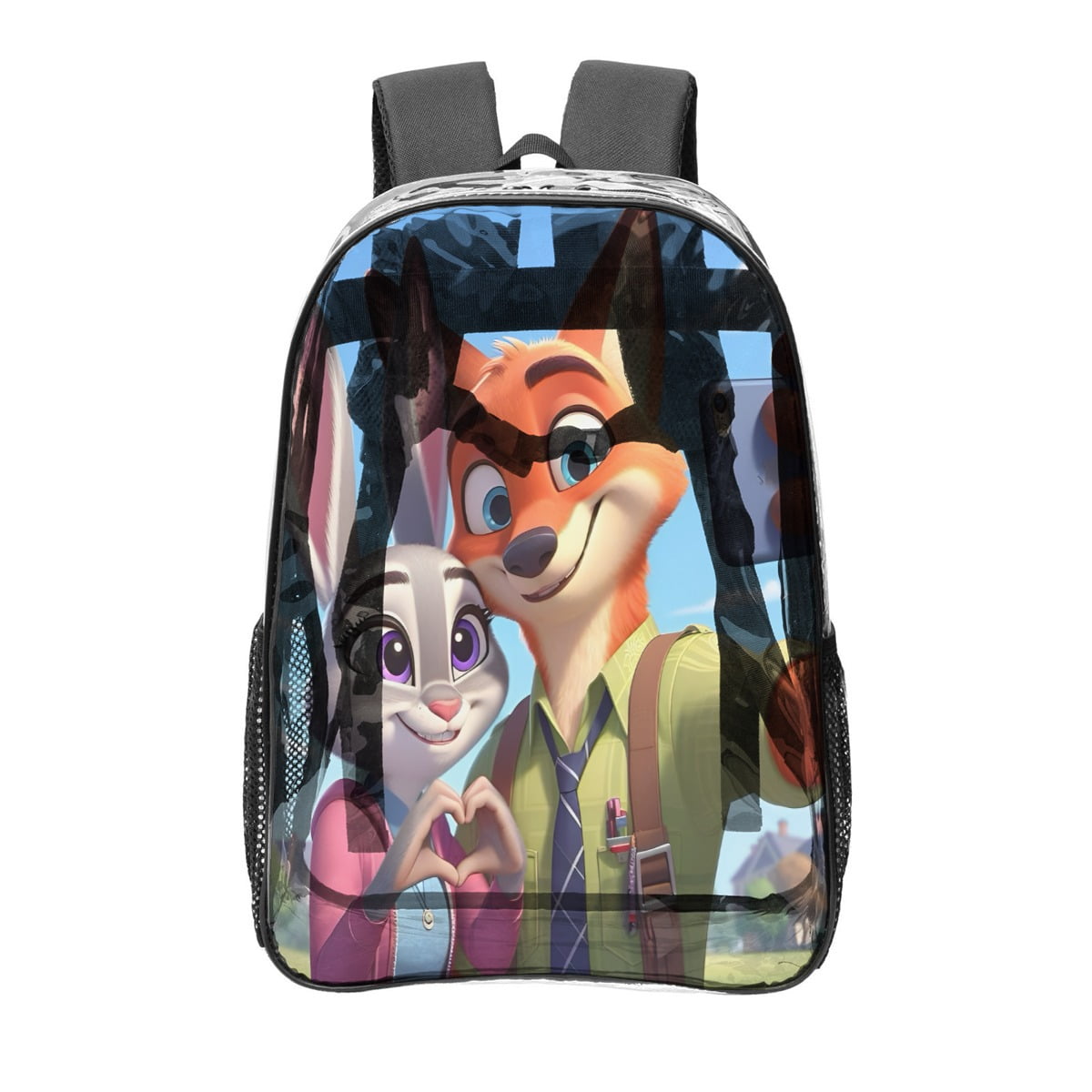 Zootopia Transparent Backpack - Guard Dog Security, Durable and ...