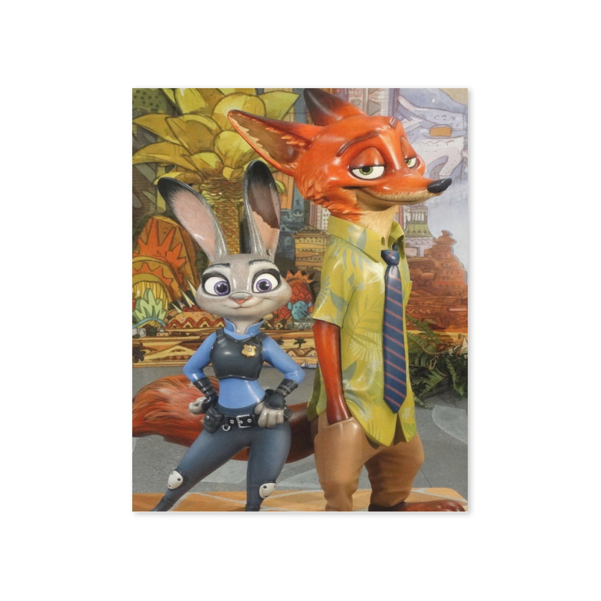 Zootopia poster Wall Art -Bedroom Paintings Frameless Paintings Living ...