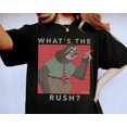 Zootopiaa Flashh What’s The Rush Graphic T-Shirt Sloth Character Retro ...