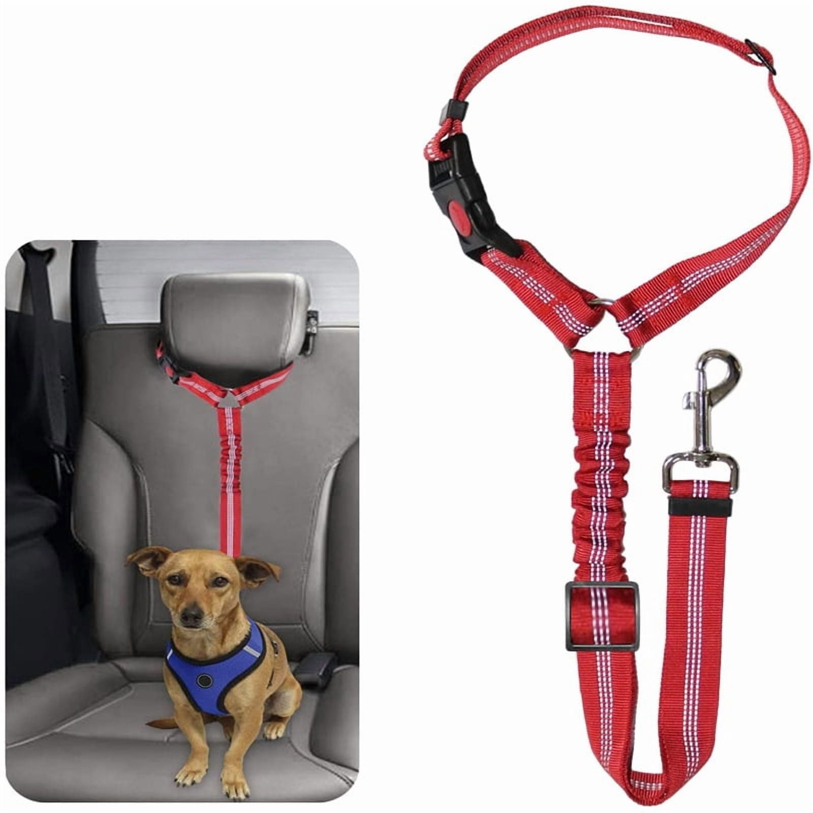 Zoowhale 2 Pack Dog Seat Belt Tether for Golf Cart, Pet Dog Seat Belt ...
