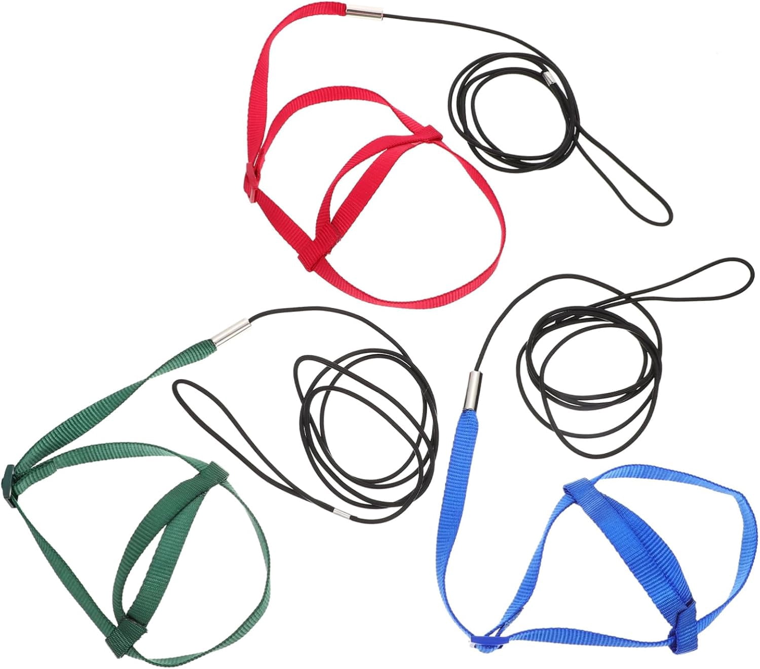 Zoowhale 3-Piece Parrot Flying Rope Set Adjustable Bird Leash Harness ...