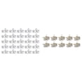 Zoowood 2026 Tassel Charm 30 Pcs Metal 2026 Year Number Graduation Cap ...