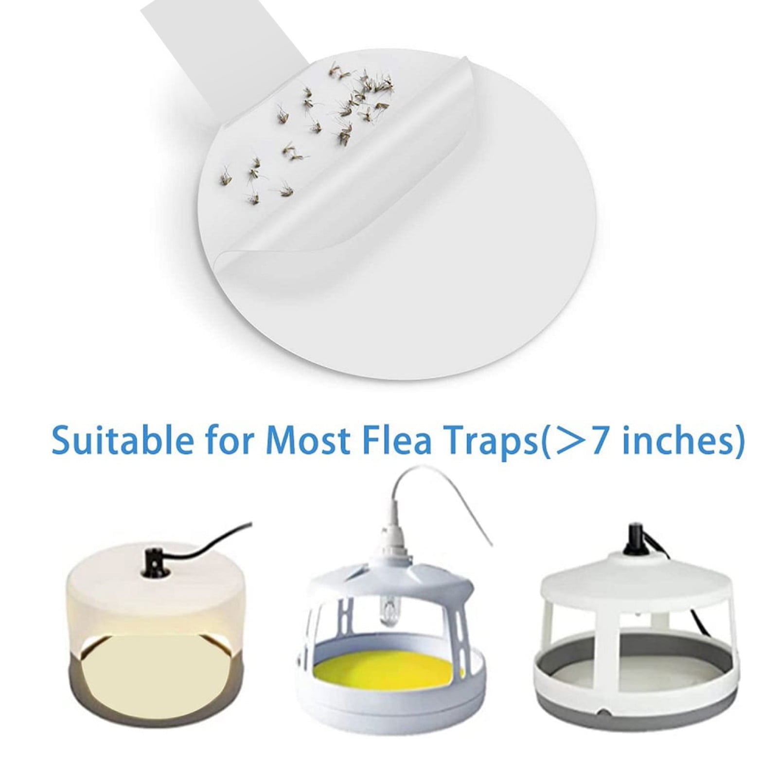 Zoowood Bed Bug Trap Sticky Traps for Indoor Dome Light Trap Pest ...