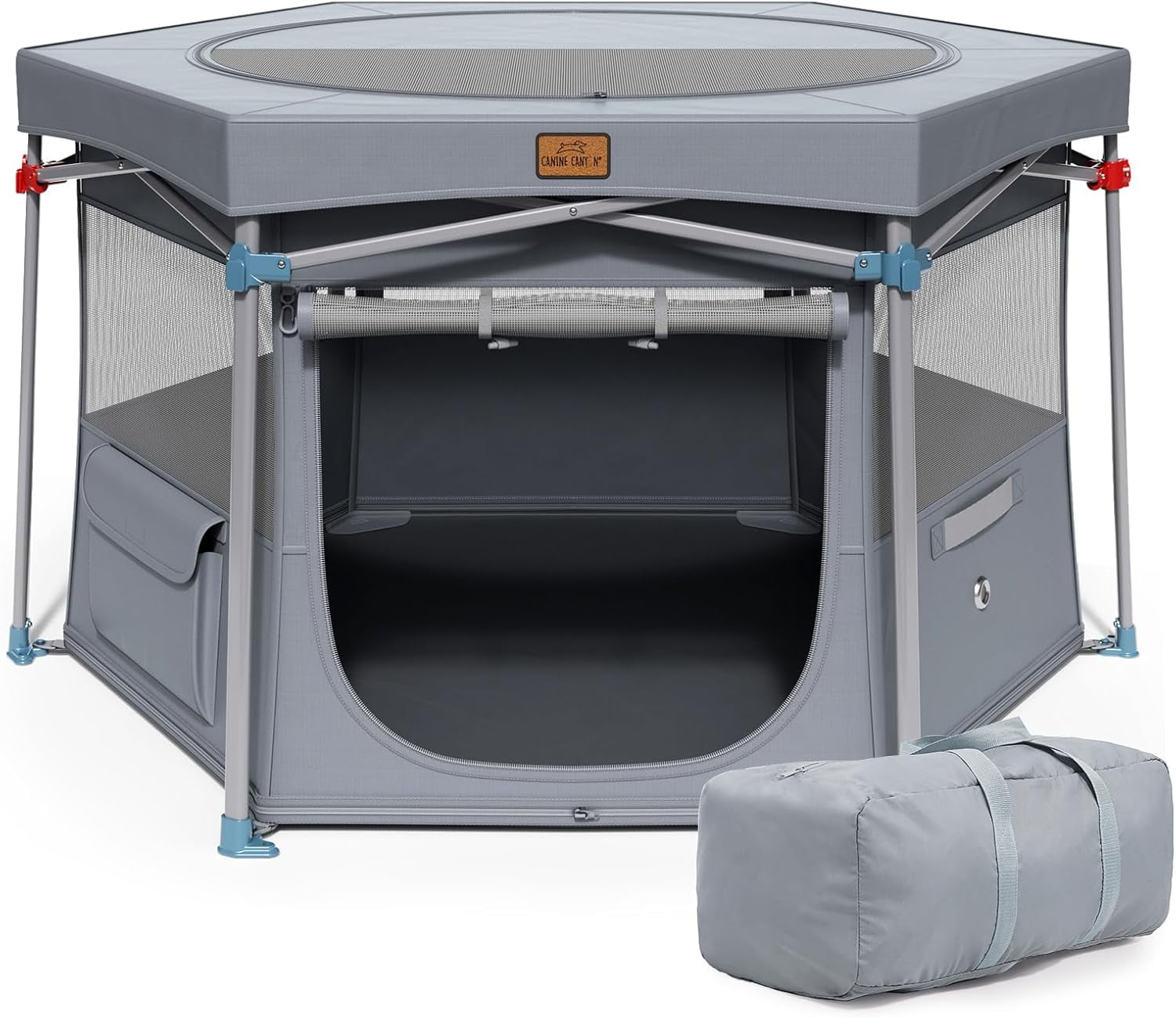 Zora Portable Pet Playpen, Foldable Dog Playpens for Indoor and Outdoor ...