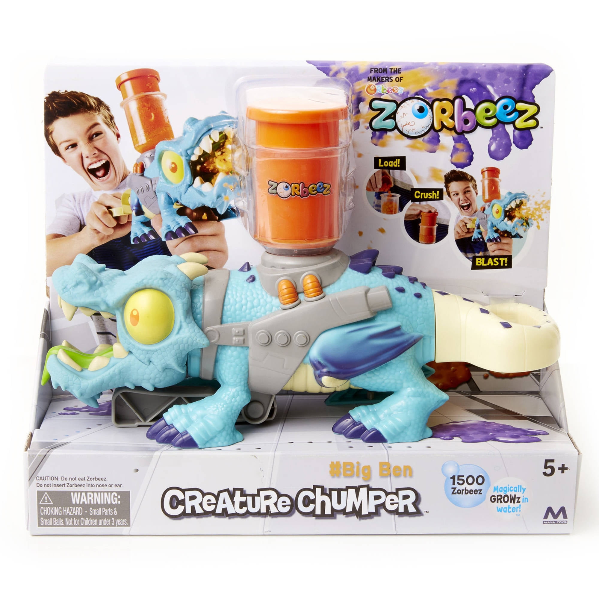 Zorbeez Creature Chumpers "Big Ben" - Walmart.com
