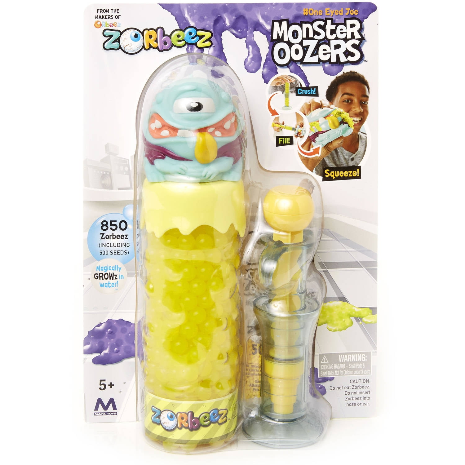 My Life As Zorbeez Monster Oozer One Eyed Joe - Gross Shooting Action ...