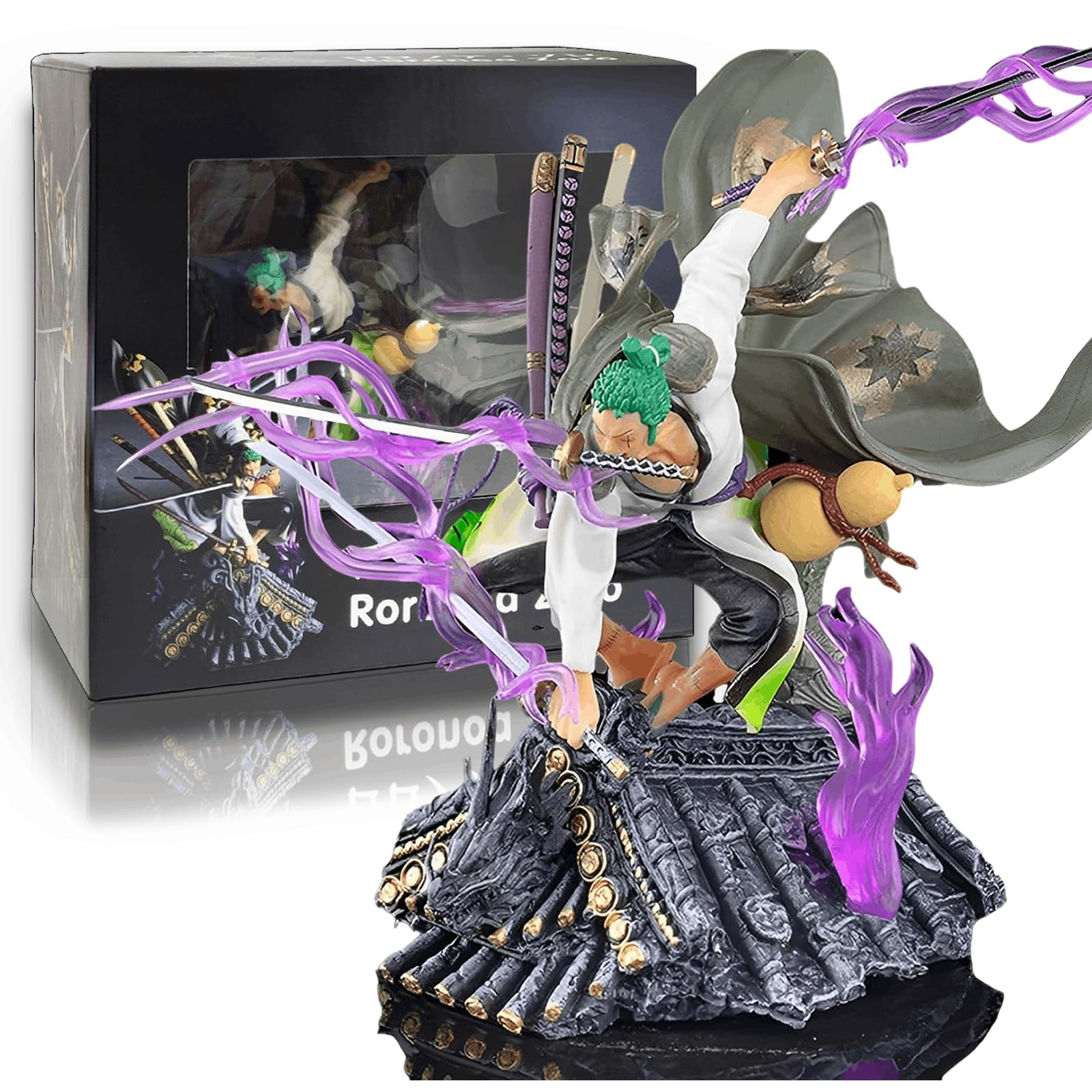 Roronoa Zoro Anime Action Figure, Anime Figure Sauron Three Thousand ...
