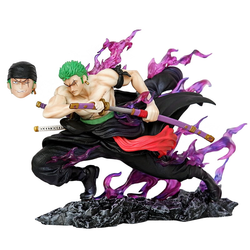 Zoro Figure Statue Figurine Roronoa Zoro Action Figure Birthday Gifts ...