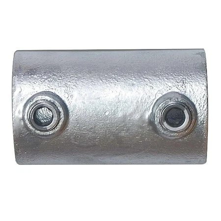 Zoro Select 4Nxt3 Structural Pipe Fitting, External Coupling, Cast Iron ...