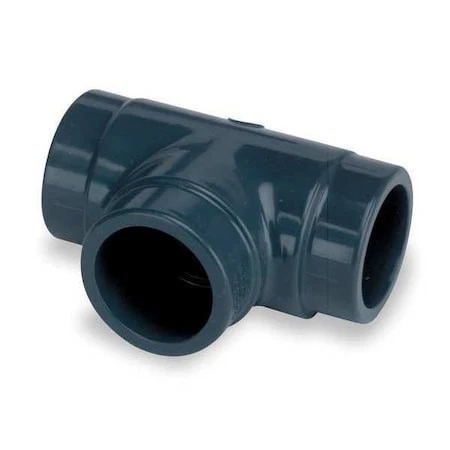 Zoro Select 801-002 Pvc Tee, Socket X Socket X Socket, 1/4 In Pipe Size ...