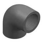 Zoro Select 808-010 Pvc Elbow, 90 Degrees, Fnpt X Fnpt, 1 In Pipe Size ...