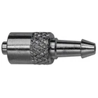 Zoro Select G504 Luer Lock Barb Adapter, Male, Plated Brass, Silver ...