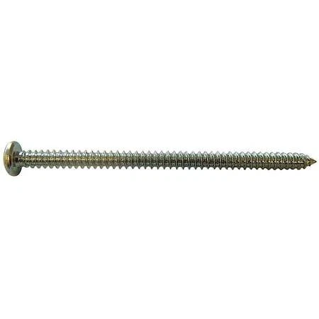 Zoro Select U26660.025.0075 Sheet Metal Screw, 1/4" X 3/4 In, Zinc ...