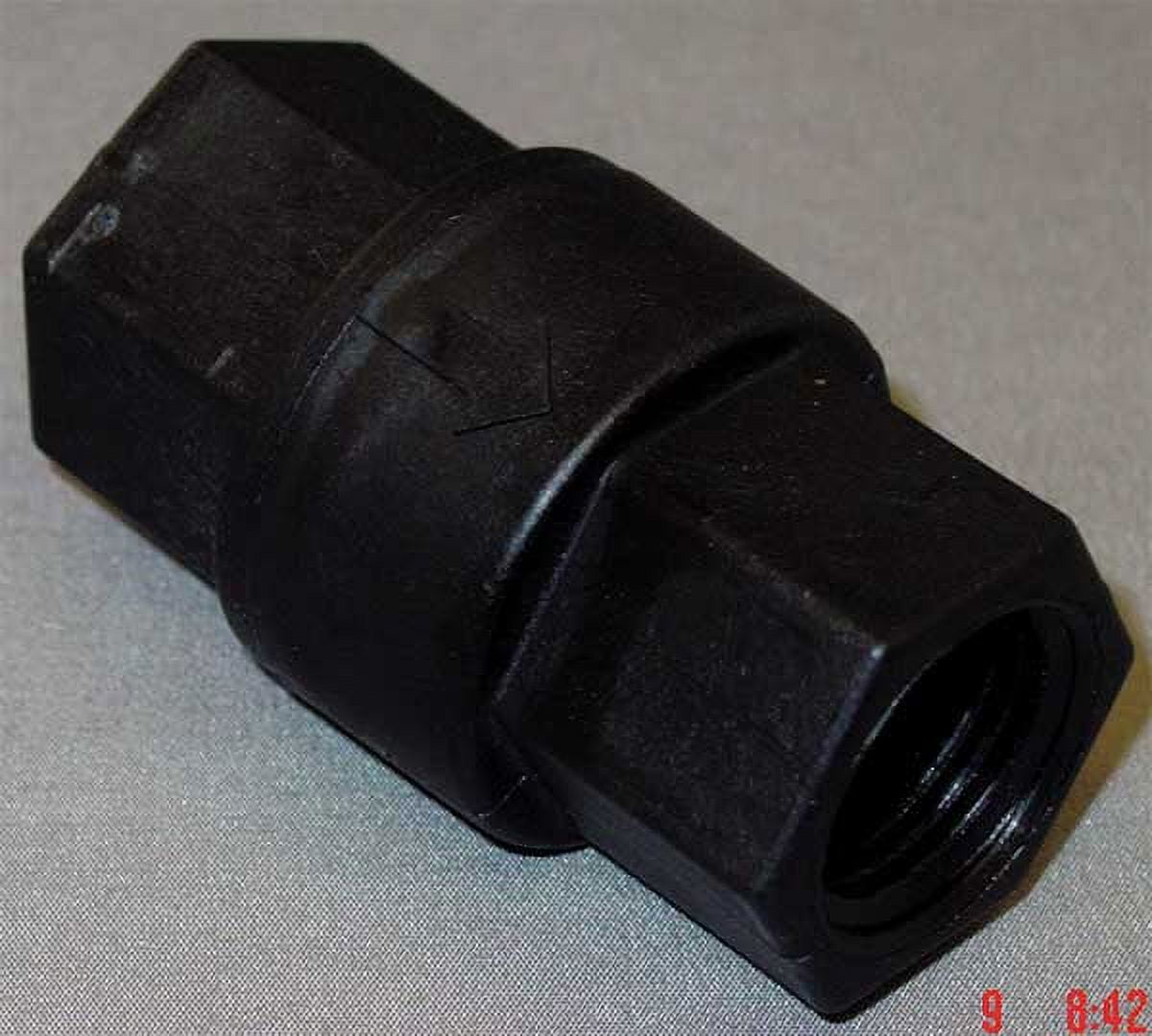 ZoroSelect 1/2" FNPT Ball Cone Spring Check Valve - Walmart.com