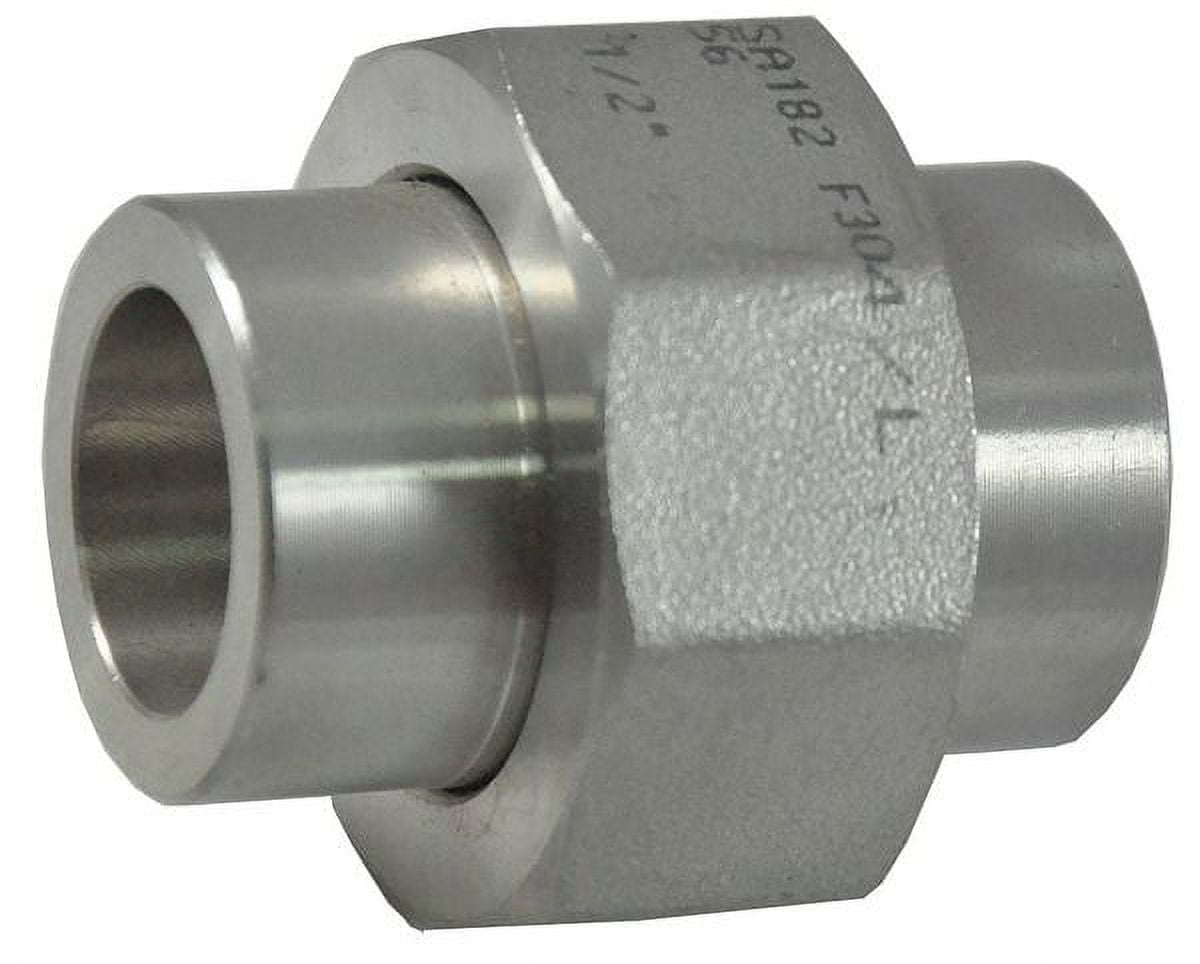 ZoroSelect 3/4" Socket Weld 316 SS Union - Walmart.com