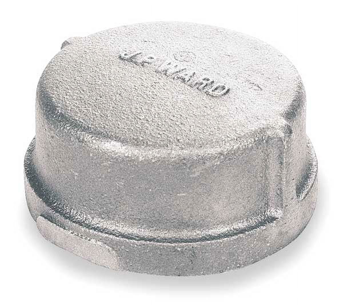 ZoroSelect 4" FNPT Galvanized Cap - Walmart.com