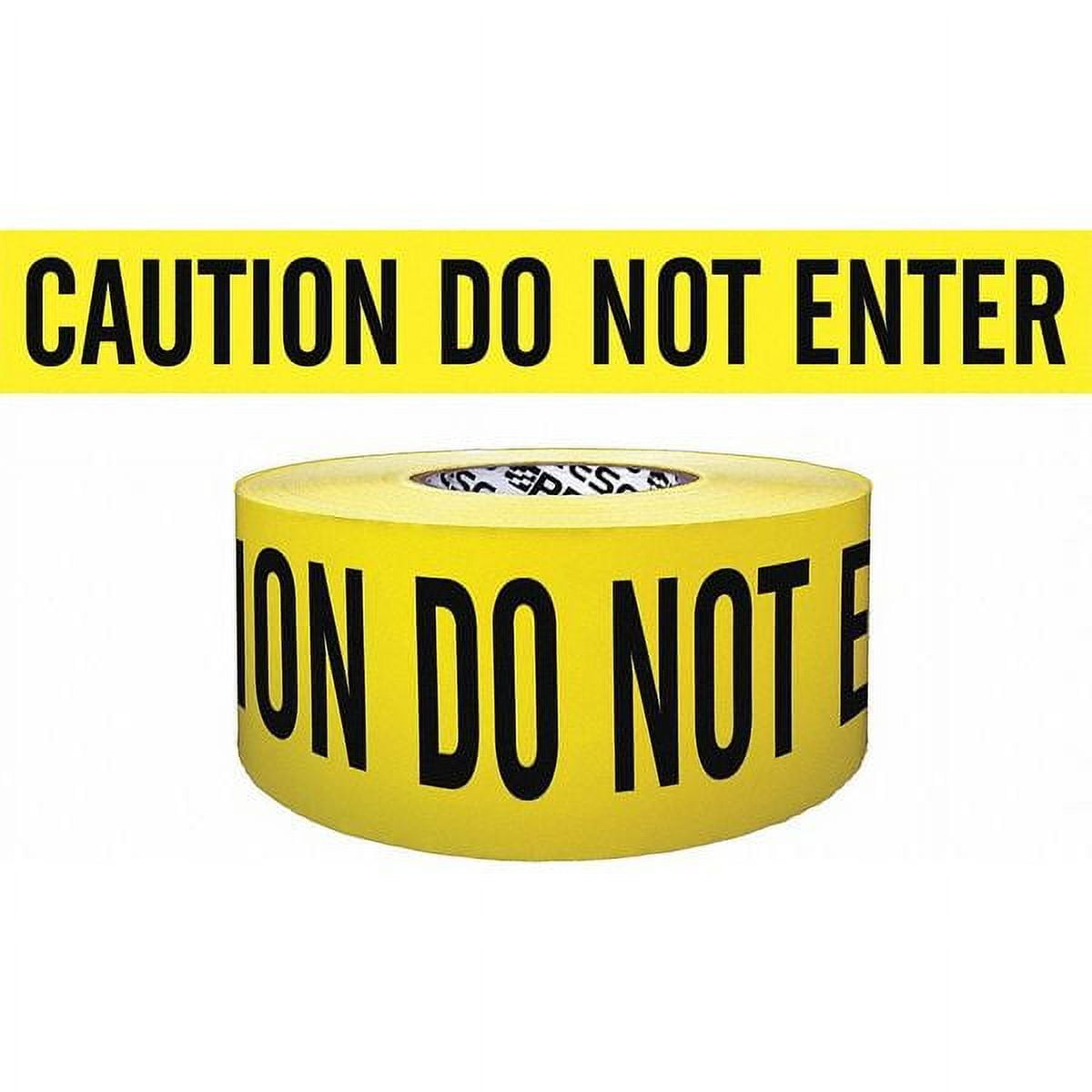 ZoroSelect Barricade Tape, Yellow/Black, 500ft x 3 In - Walmart.com