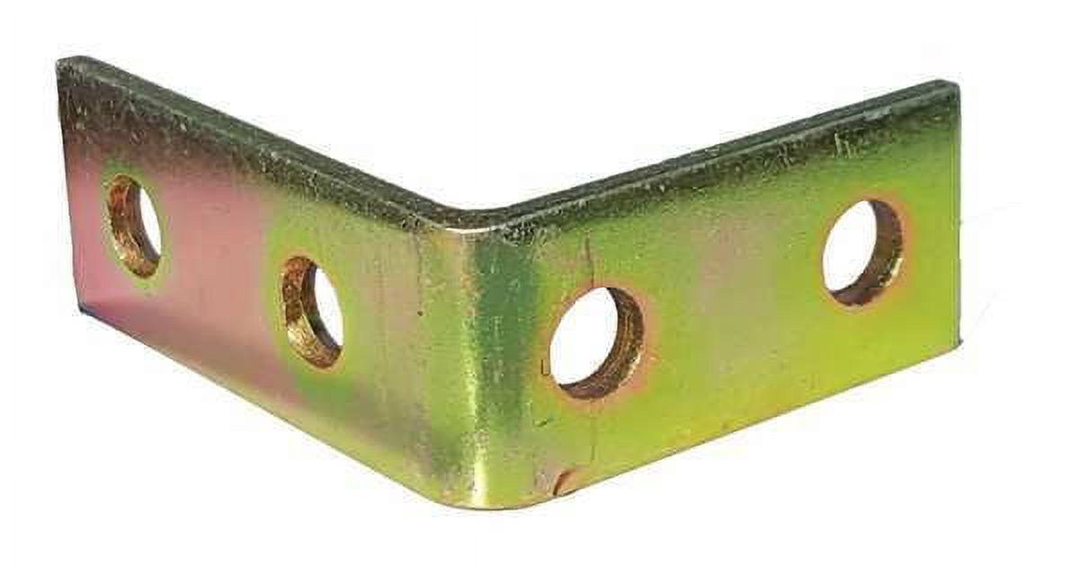 ZoroSelect Channel Angle Bracket, Gold, Width: 4 1/8 in - Walmart.com