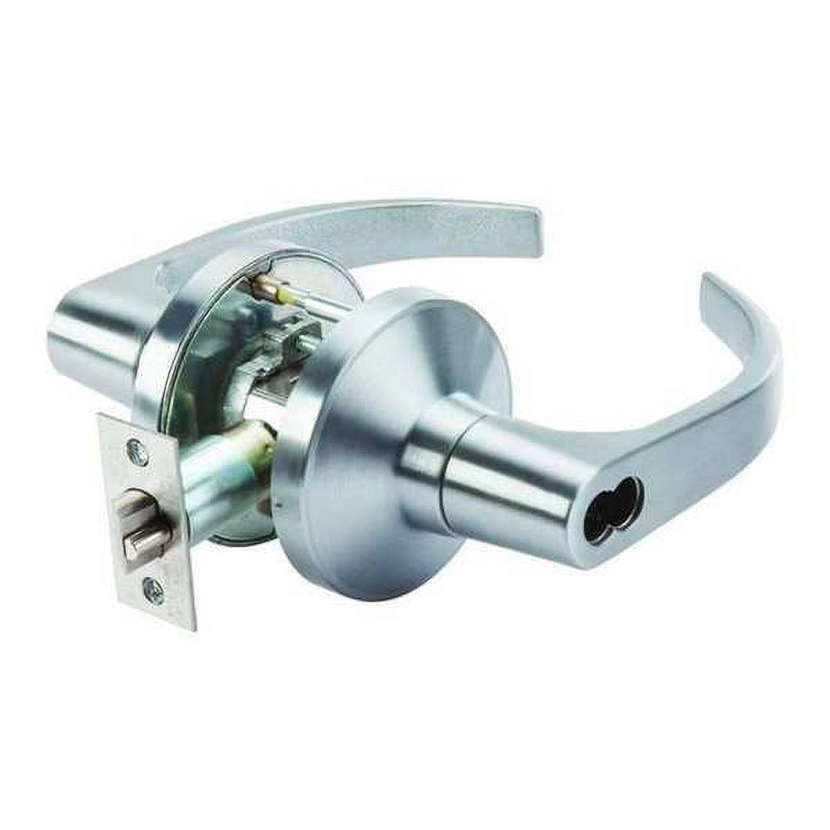 ZoroSelect Door Lever Lockset, BSN Curved Style - Walmart.com