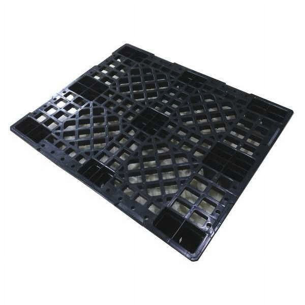 ZoroSelect Nestable High Density Polyethylene Pallet, 48x40x6 in, 1200 ...