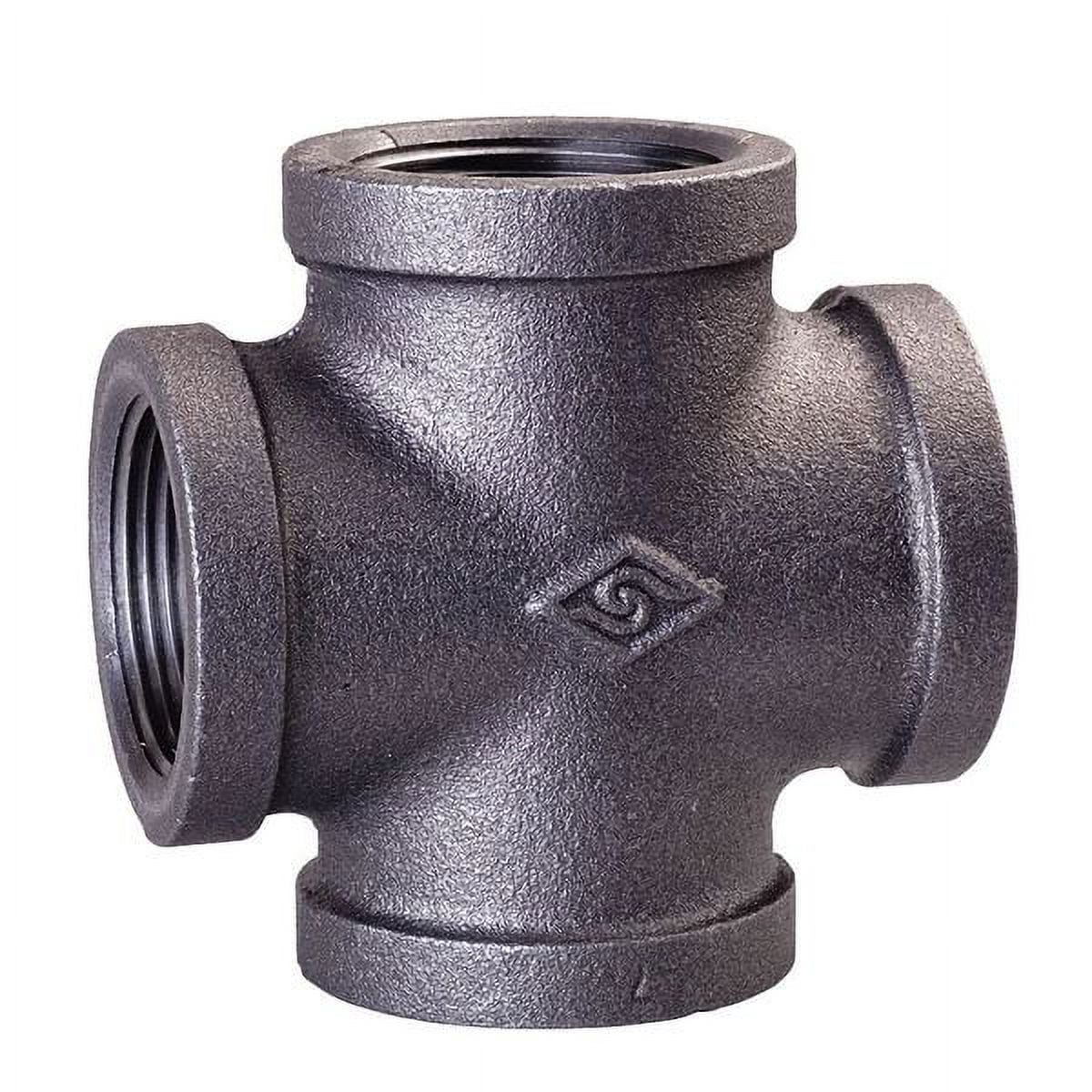 1 PK ZoroSelect 1/2" Malleable Iron Cross Class 300 - Walmart.com
