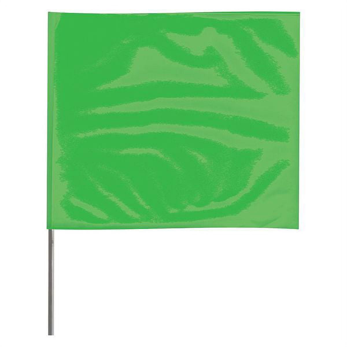 ZoroSelect Marking Flag, Fluor Green, Vinyl, PK100 - Walmart.com