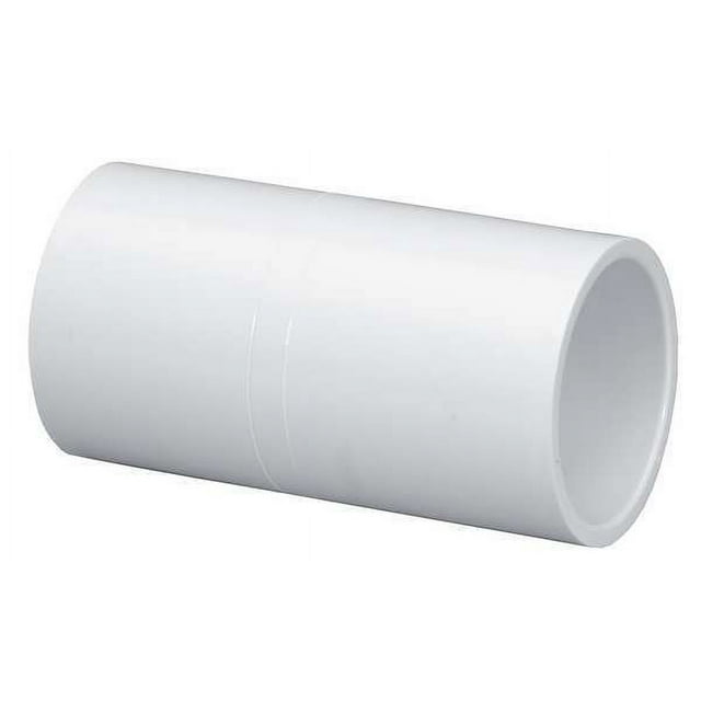 ZoroSelect PVC Deep Socket Coupling, Socket x Socket, 4 in Pipe Size ...