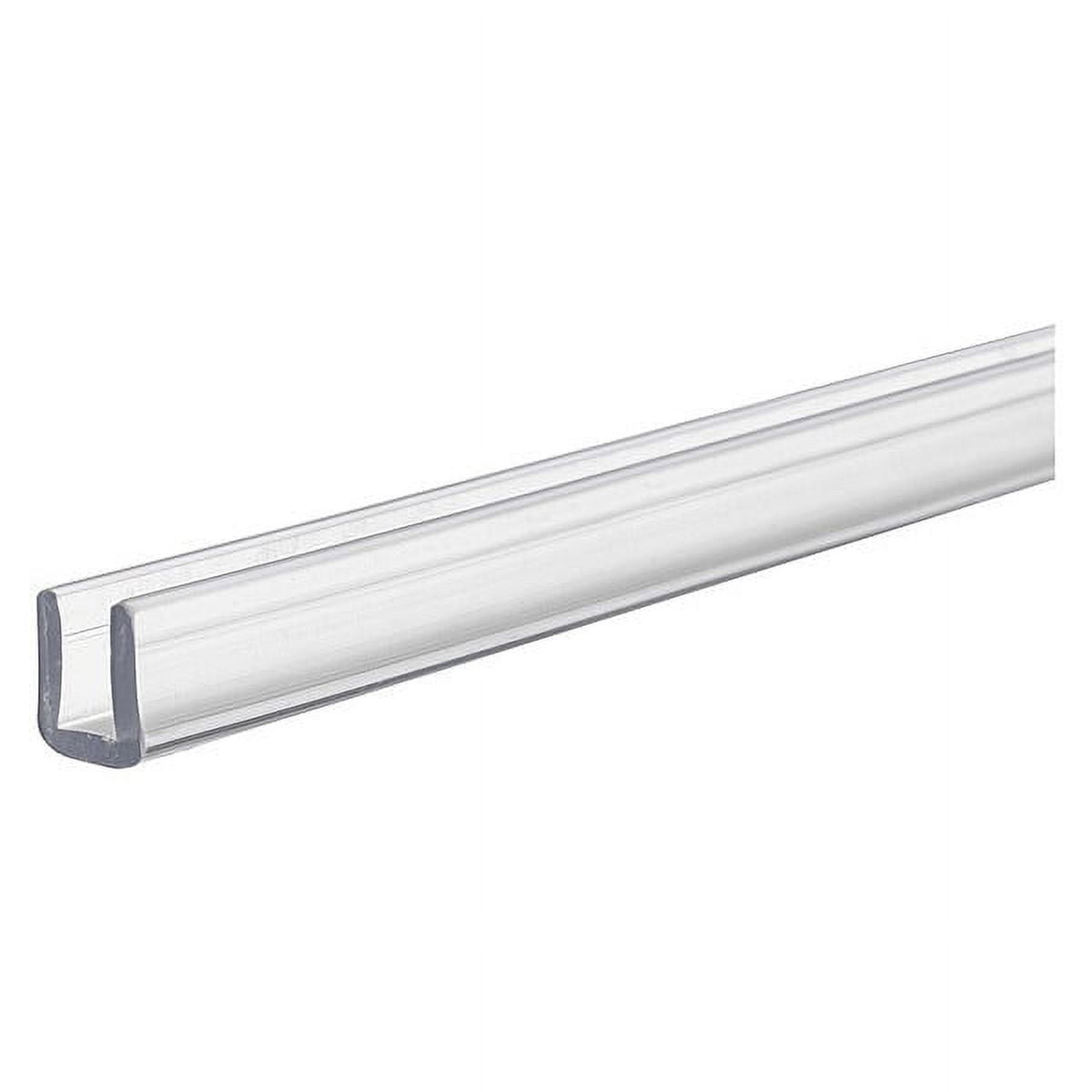 1 pc, Zoro Select Polycarbonate U Channel Stock , 72" L, Clear ...