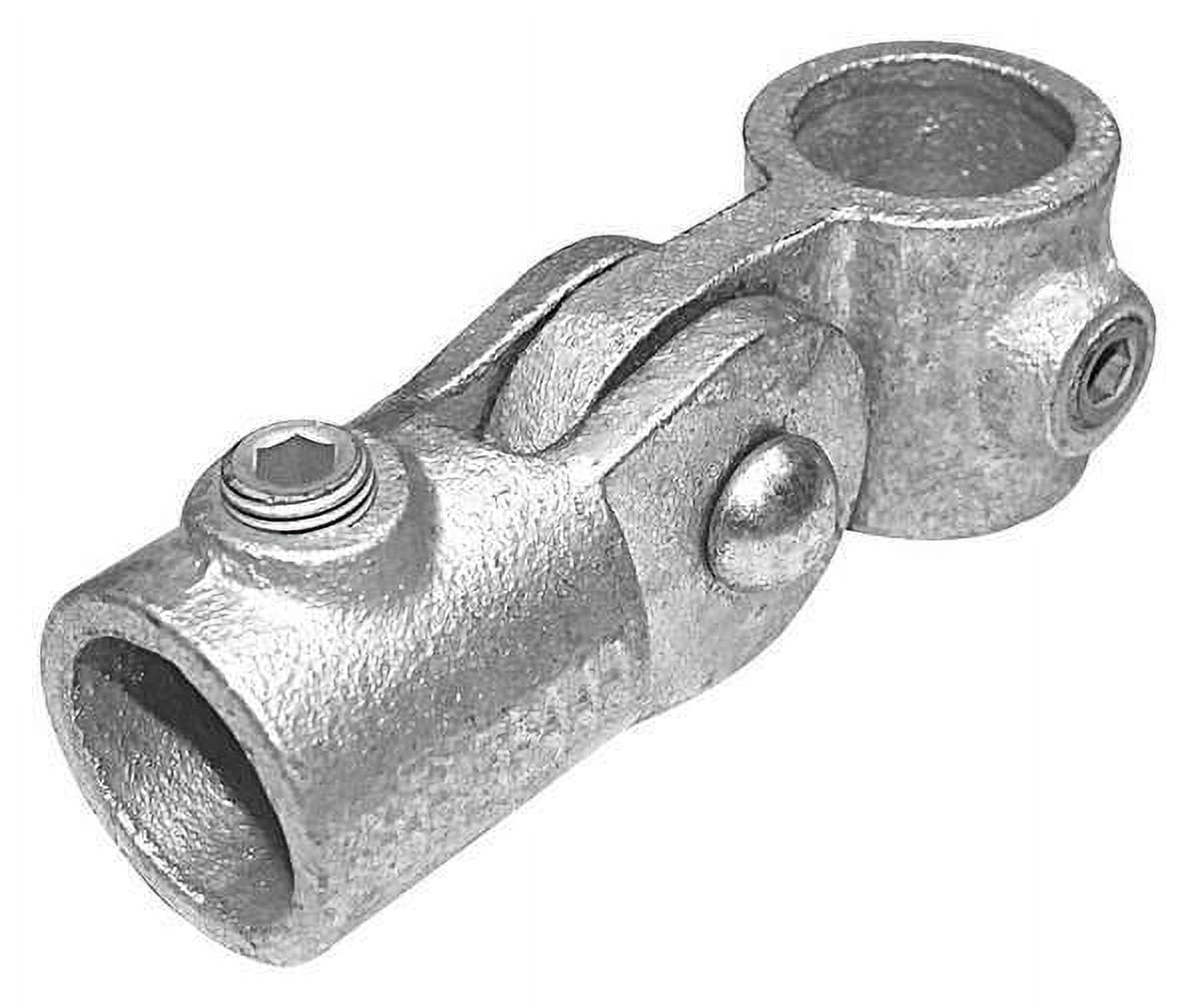 ZoroSelect Structural Pipe Fitting, Single-Swivel Socket, Cast Iron, 0. ...