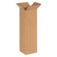 ZoroSelect Tall Corrugated Boxes, 6" x 6" x 20", Kraft, 25/Bundle ...
