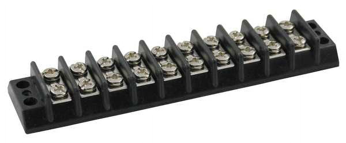 ZoroSelect Terminal Strip, 20A, 10 Pole, 300VAC - Walmart.com